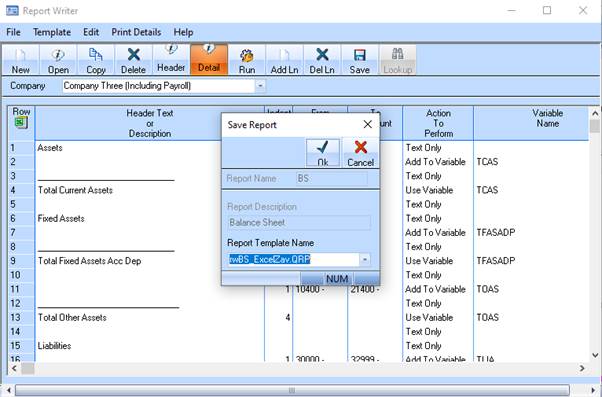 How to output your GL Financial Report Writer (FRW) reports to excel